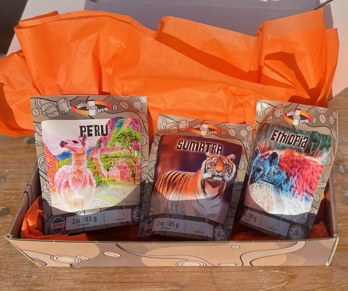 Single Origin Sampler Box – Weird Brothers Coffee