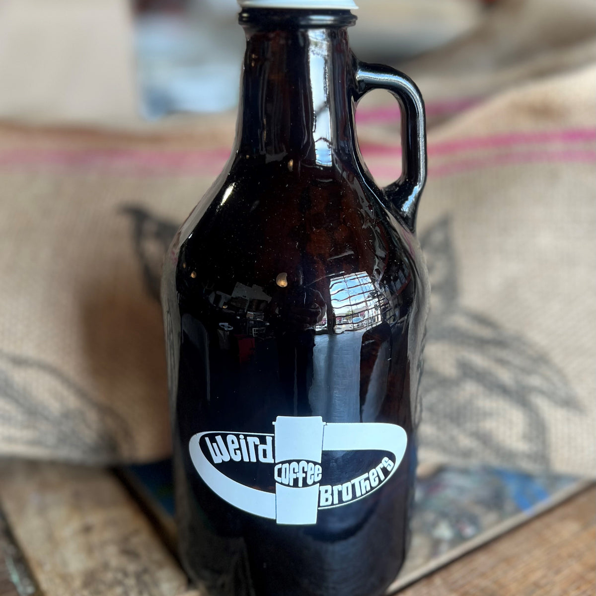 32 oz Cold Brew Growler – Weird Brothers Coffee