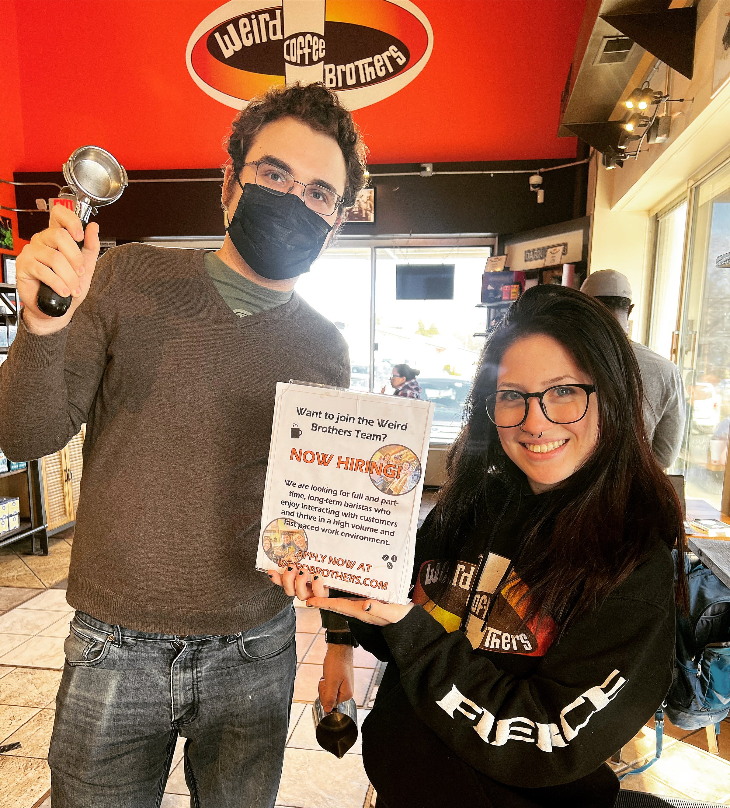 Join Our Team – Weird Brothers Coffee