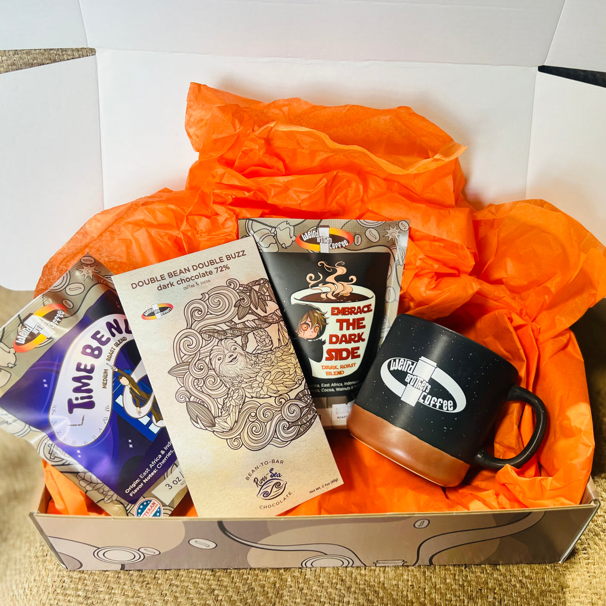 $40 Weird Bros Gift Box – Weird Brothers Coffee