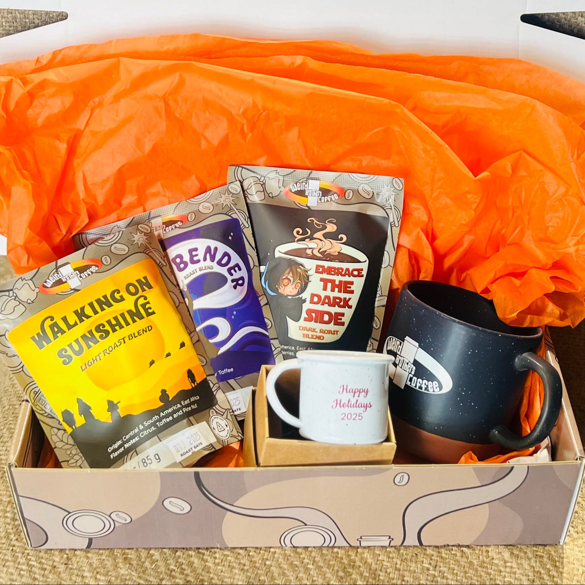 $50 Weird Bros Gift Box – Weird Brothers Coffee