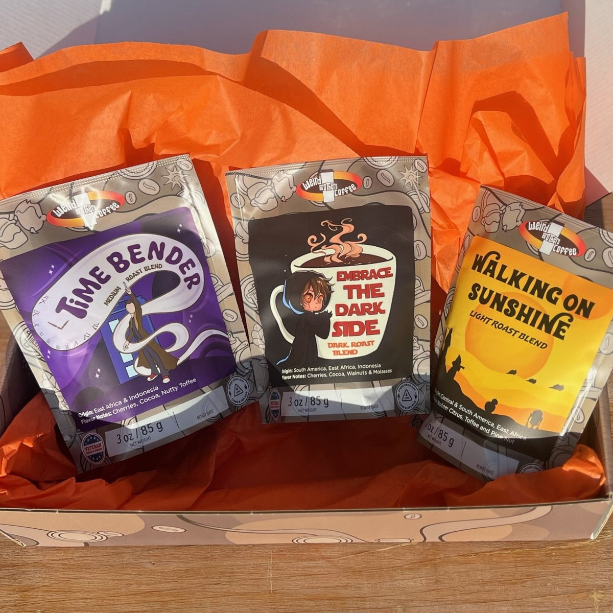 Blends Sampler Box – Weird Brothers Coffee